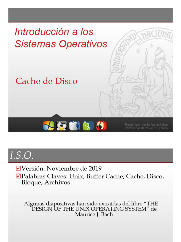 Tema 6 - Buffer Cache | PDF | Caché (Computación) | Almacenamiento de ...