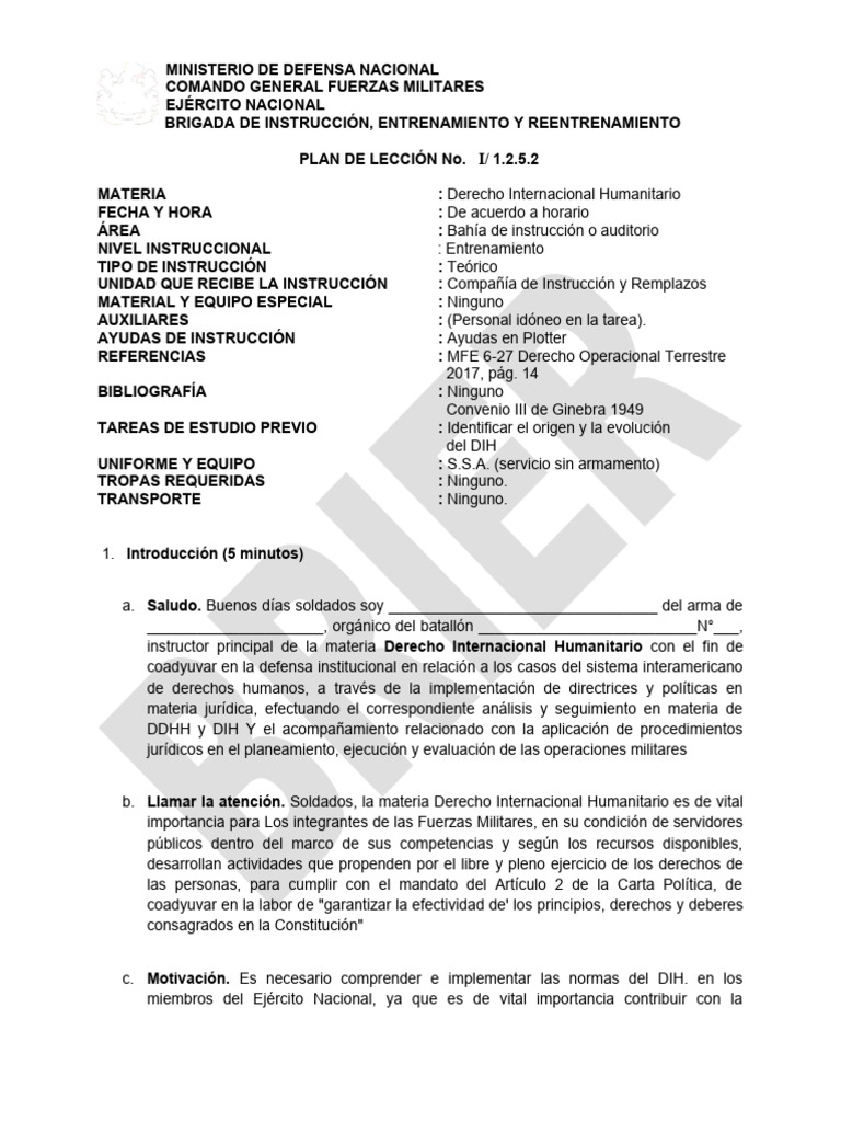 2.5.2 TAREA N°2 RELACIONAR EL DIDH Y ÉL DIH | PDF | Ley humanitaria internacional | Derechos humanos