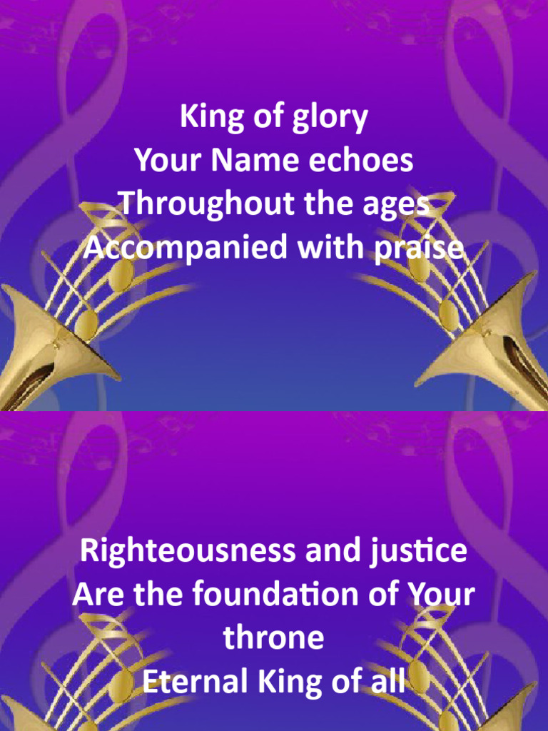 Holy God: Lyrics by Loveworld Singers | PDF
