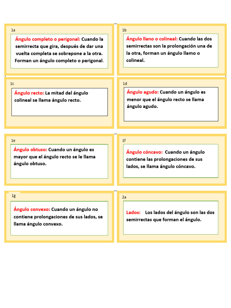 Partes de Los Ángulos | PDF | Ángulo | Euclides