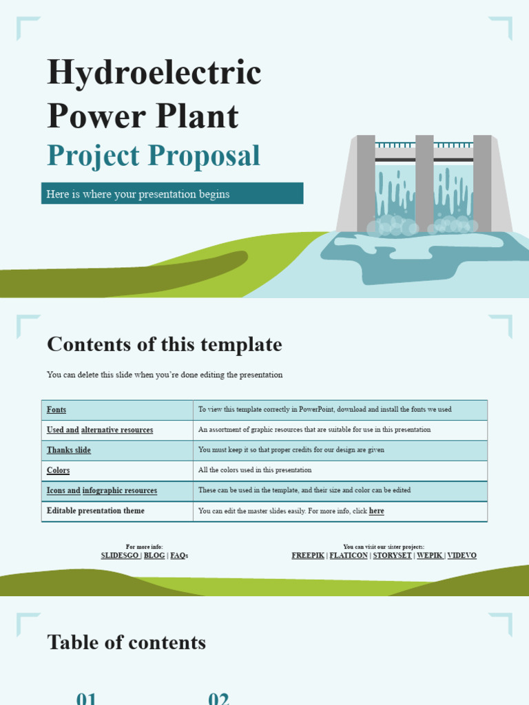 Hydroelectric Power Plant Project Proposal | PDF | Planets | Solar System