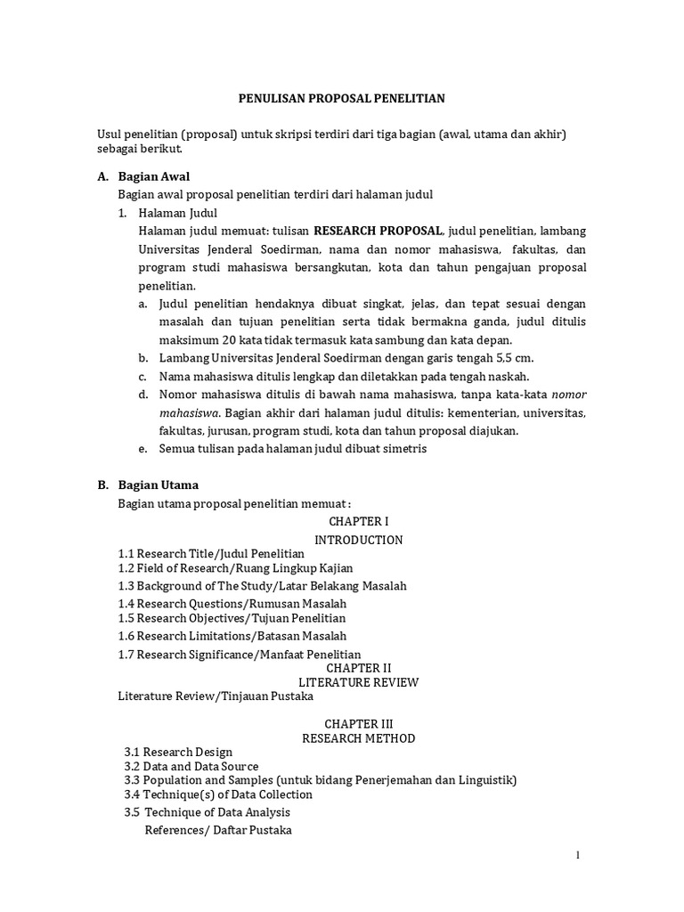 Panduan Penulisan Proposal Sasing Edited 2024 v2 | PDF