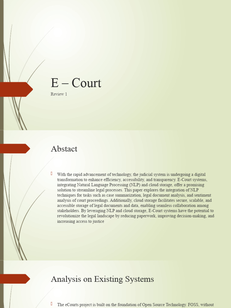 ECOURT r1 | PDF | Cloud Computing | Computer File