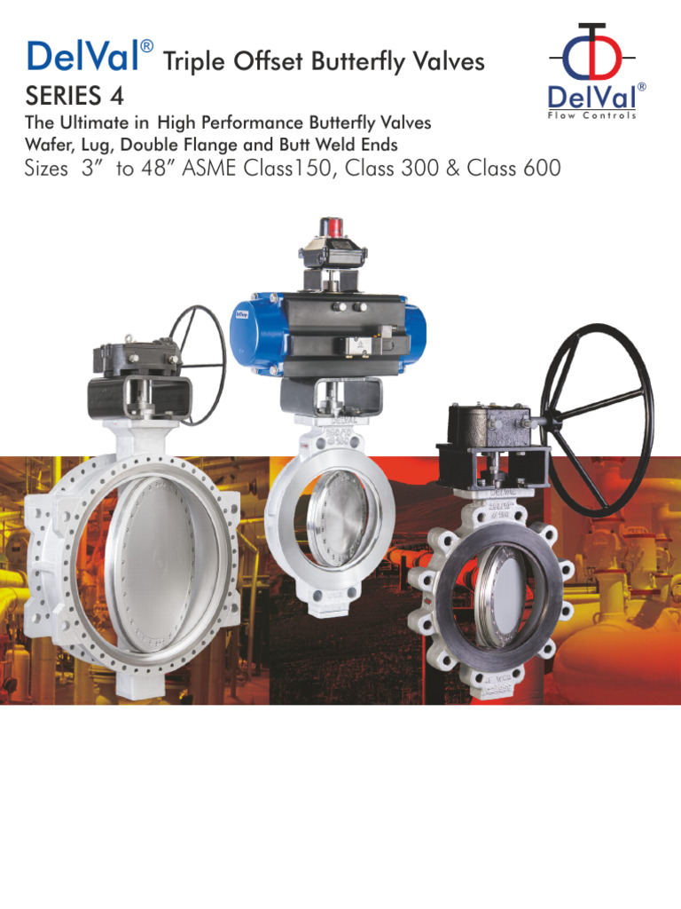 DelVal Series 4 TOBV (Imperial) | PDF | Valve | Bearing (Mechanical)