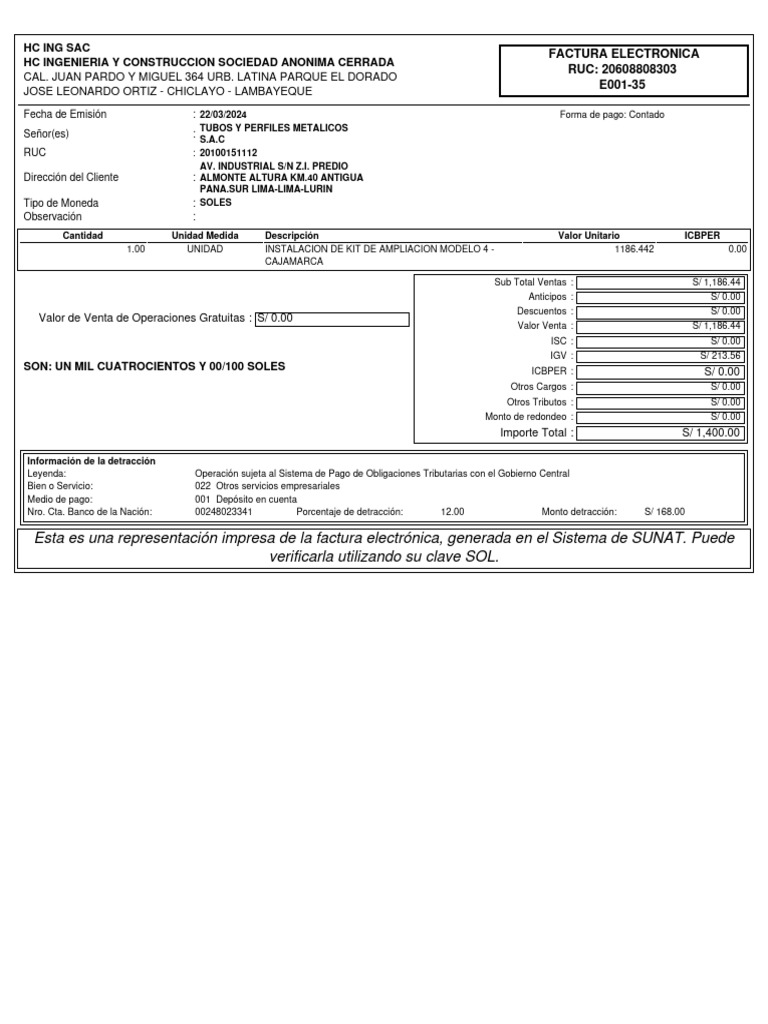 PDF Doc E001 35 - 20608808303 | PDF | Servicios financieros | Economias