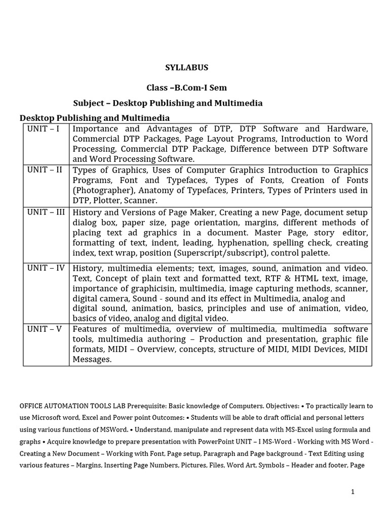 DTP1 | Download Free PDF | Page Layout | Printer (Computing)