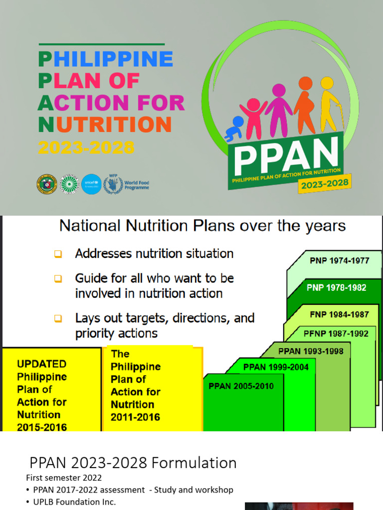Philippine Plan of Action for Nutrition 2023-2028 | PDF | Malnutrition ...