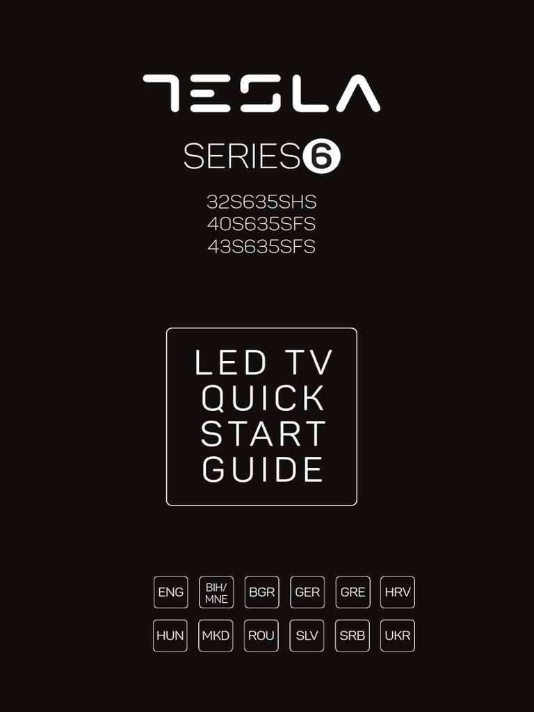 TESLA S635 HD FHD UM PrintAll Languages | PDF | Electrical Engineering ...