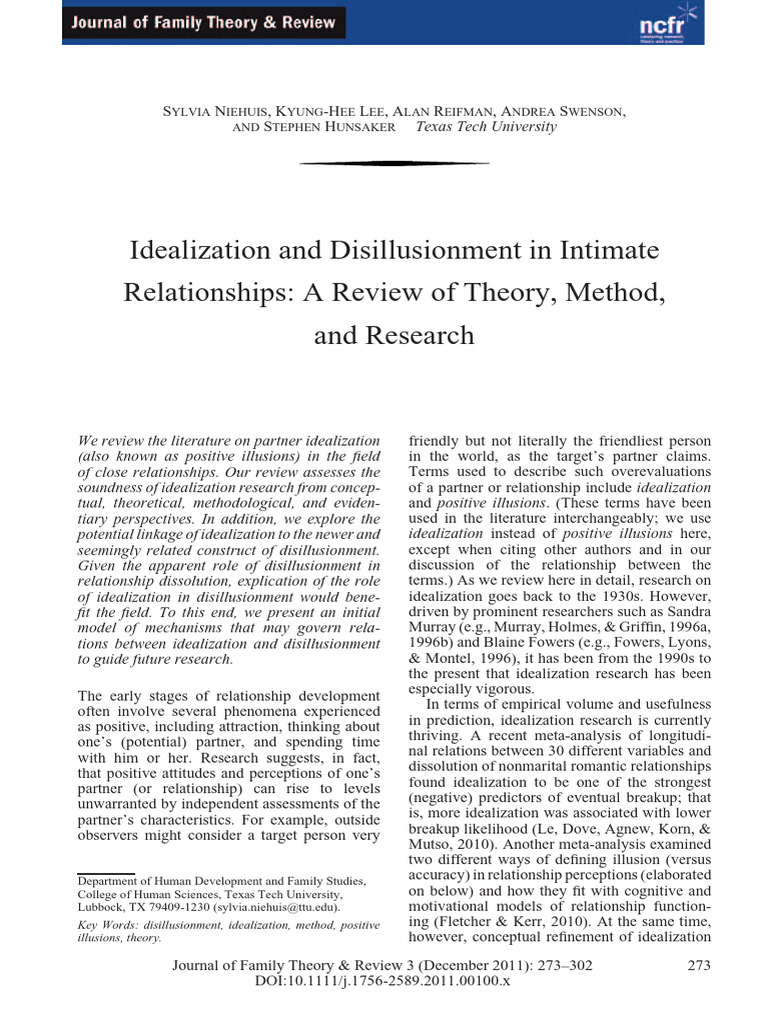 Idealization and Disillusionment in Inti | PDF | Theory | Perception