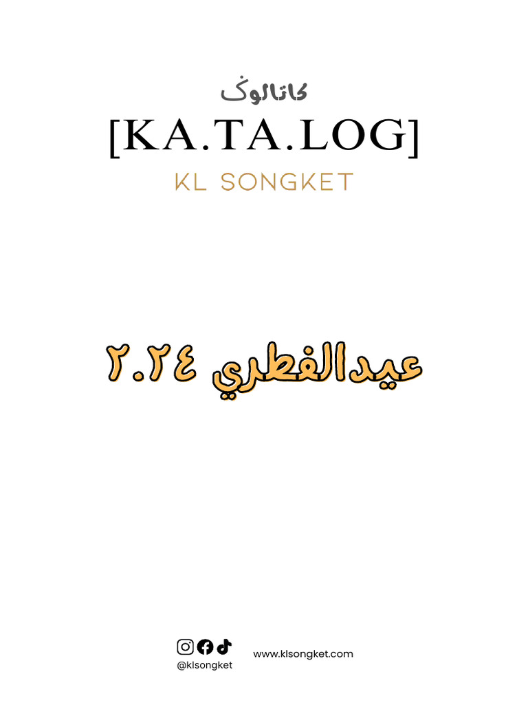 Katalog KL Songket 2024 | PDF