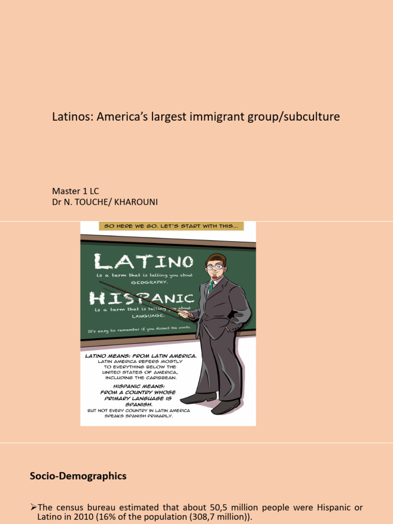 Latino America-The Nations Important Subculture | PDF | Hispanic And ...