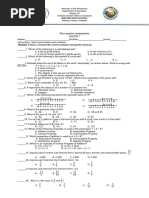 Grade 6 NAT Answer Sheet Template | PDF