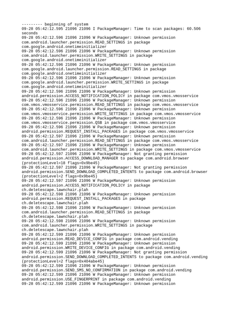 Log | PDF | Computing Platforms | Software