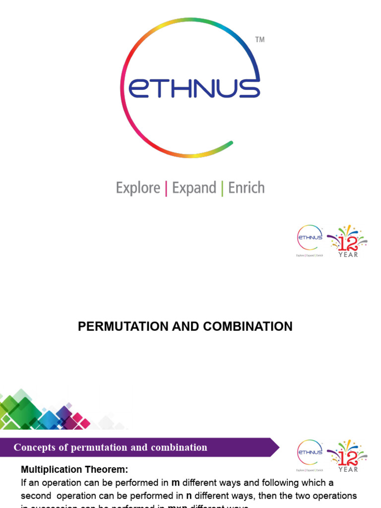 Permutation and Combination 4 | PDF | Permutation | Number Theory