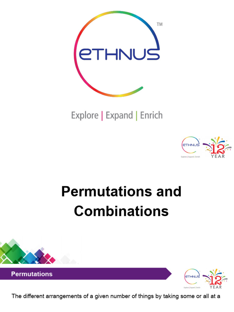 Permutation and Combination 3 | PDF | Permutation | Vowel