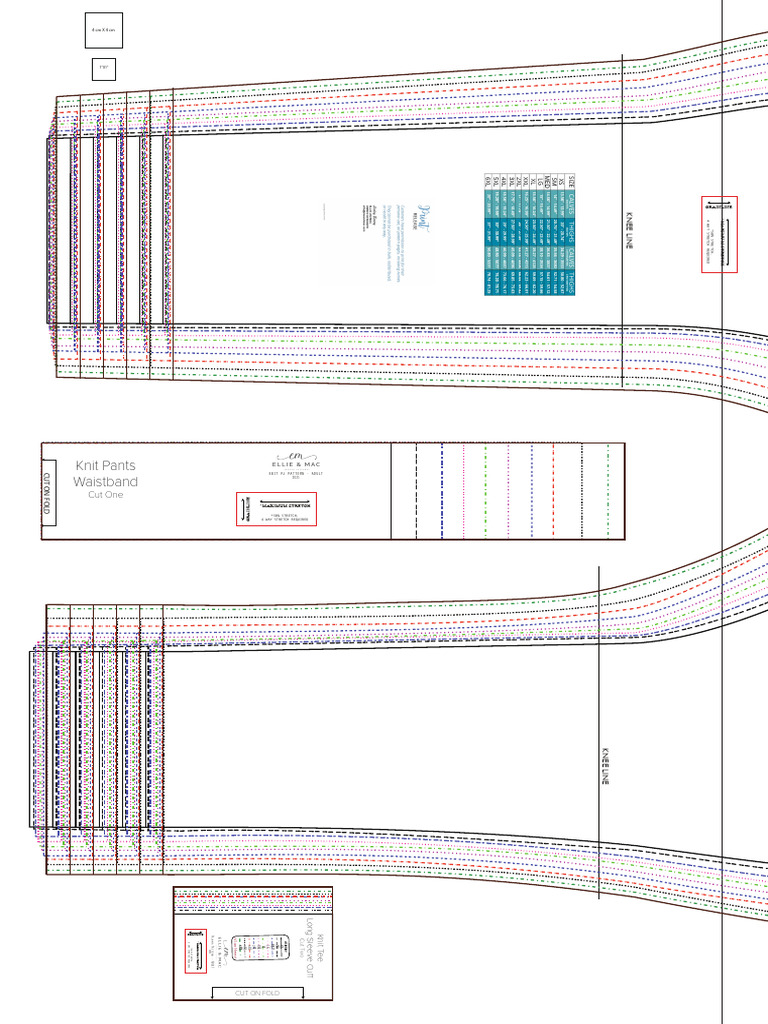 A0 Knit Adult Pajama Pattern Final | PDF | Fashion | Clothing