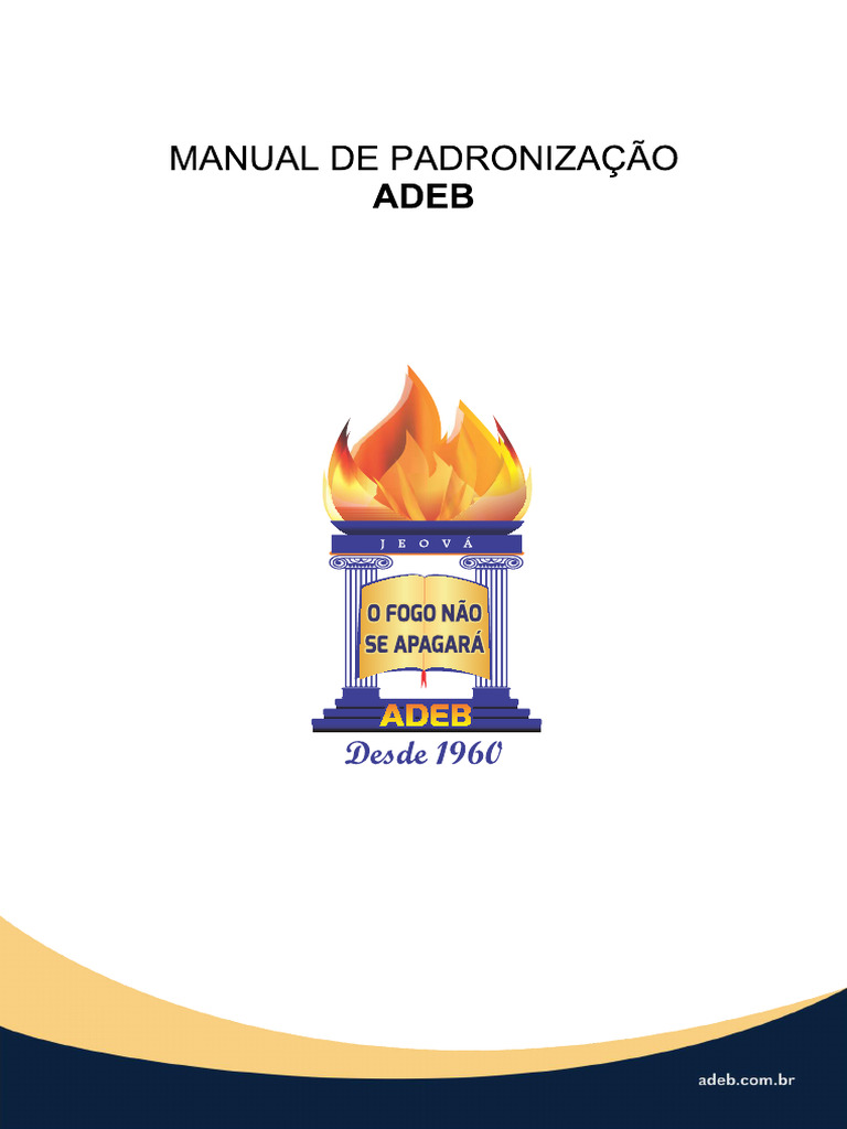 Manual de Padronizacao Logo-Marca ADEB-2023 | PDF