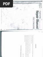 Toyota Forklift Engine 1dz II Model Service Repair Manual | PDF