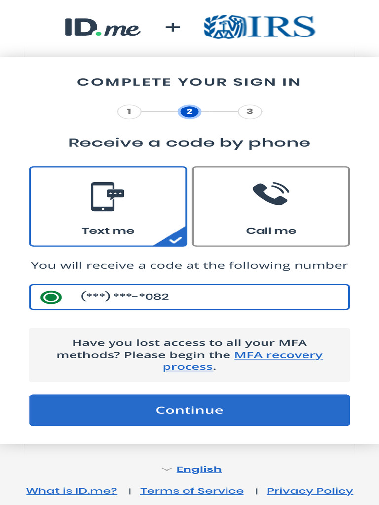 Mfa Sign In Code Recovery Steps Pdf Finance Money Management