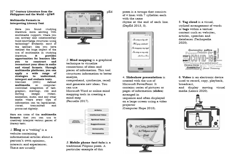 21st Century Q3W4 HANDOUTS | PDF | Multimedia | Information