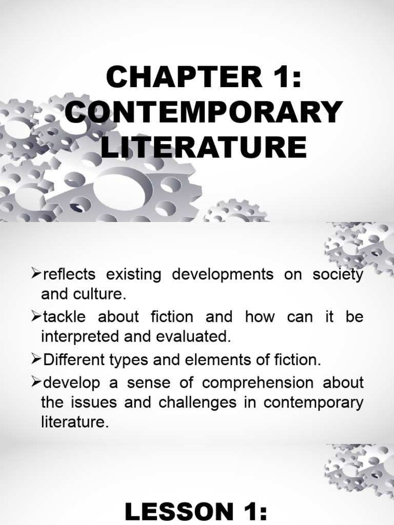 Contemporary Literature | PDF