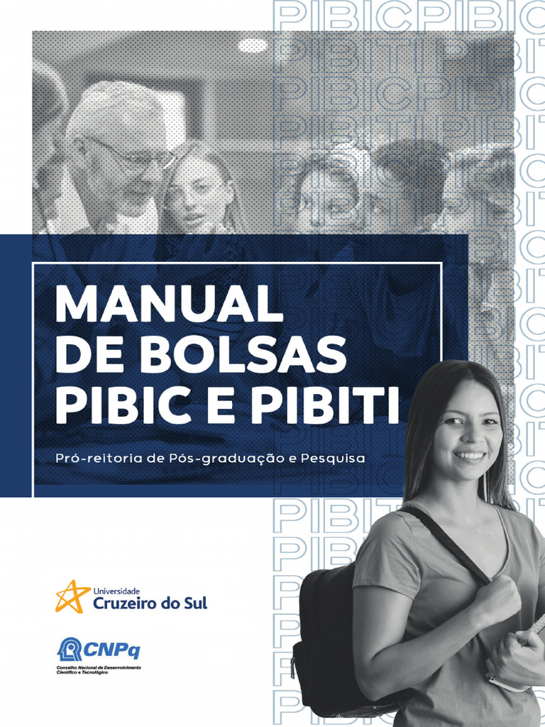 Manual PIBIC e PIBITI da Universidade | PDF | Pós-graduação | Science