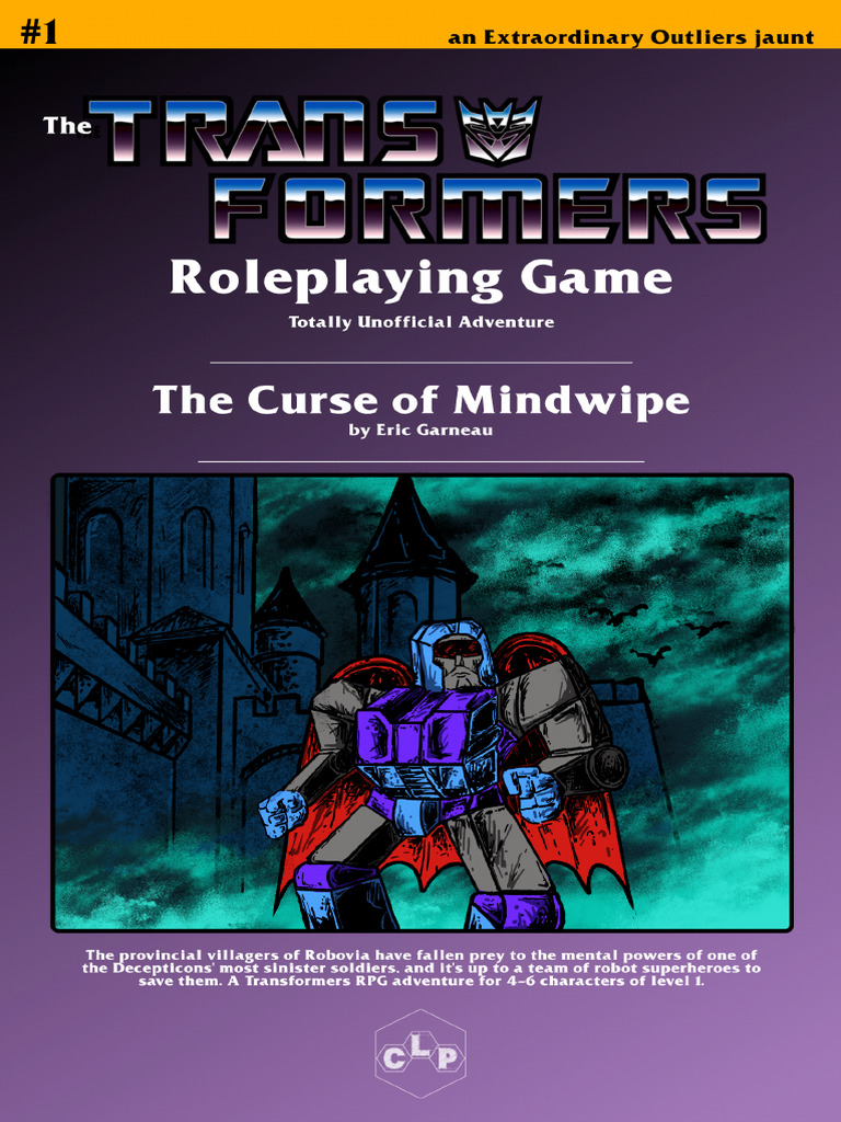 Transformers RPG Adventure | PDF