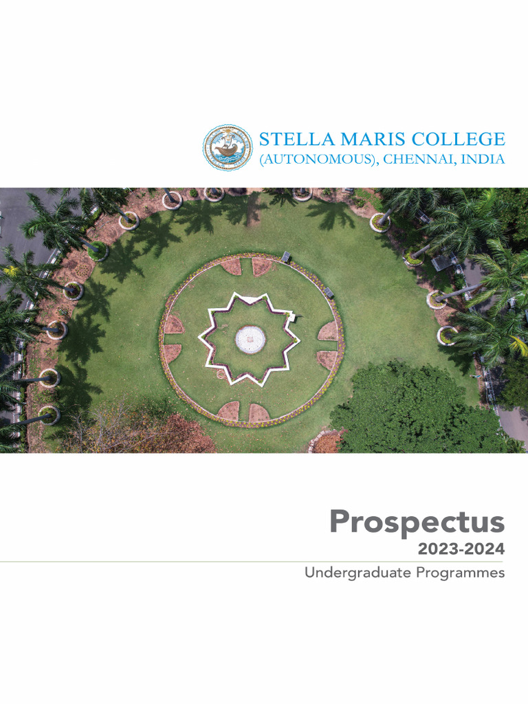 StellaMarisCollegeProspectus UG | PDF | Mathematical Analysis | Computer Programming
