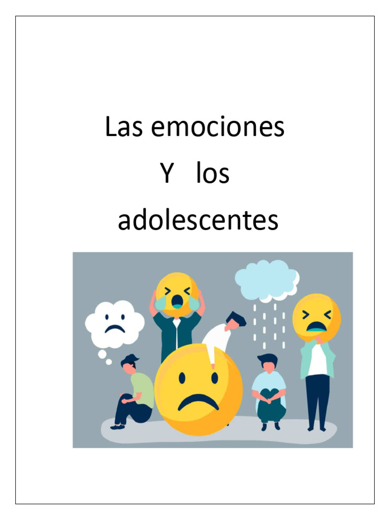 Las Emociones | PDF | Las emociones | Adolescencia