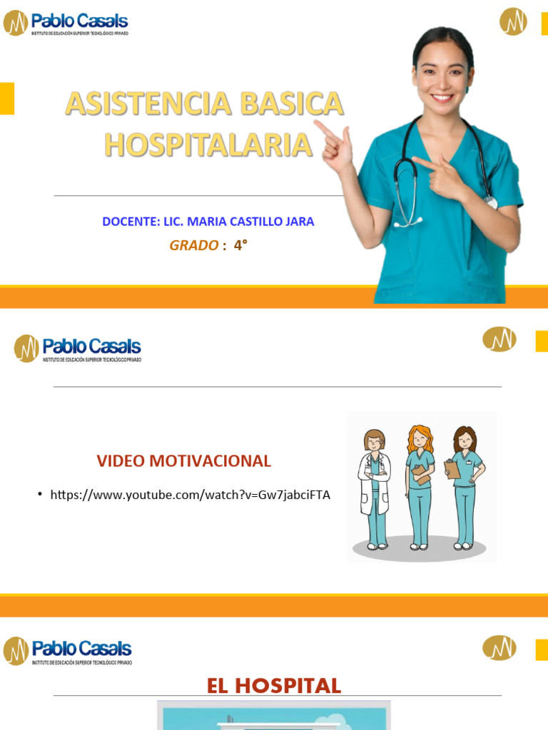 Sem 02 - El Hospital | PDF