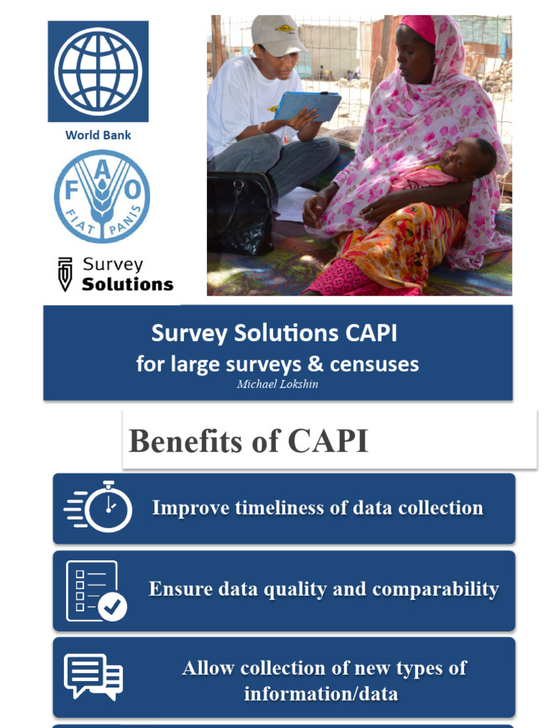 Survey Solutions CAPI: For Large Surveys & Censuses | Download Free PDF ...