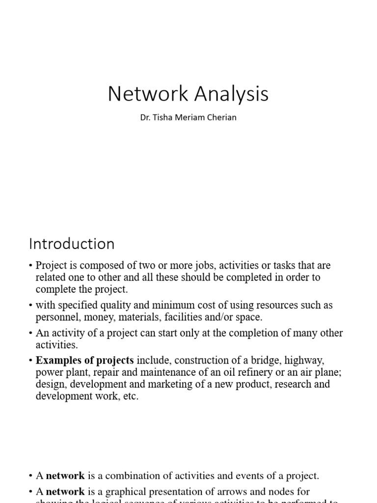 Network Analysis | PDF