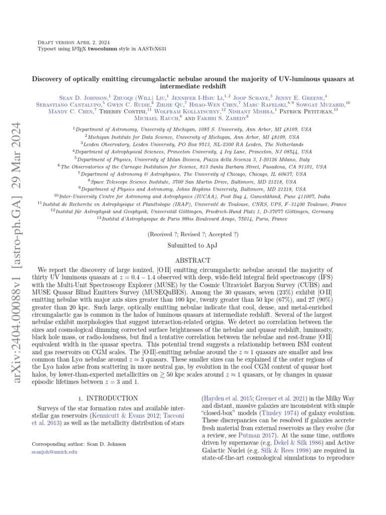 Thesis Master Physics | PDF | Quasar | Galaxy