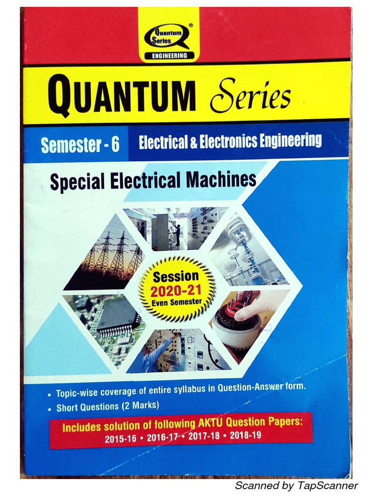 Special Electrical Machines Quantum | PDF Special Electrical Machines Quantum | PDF