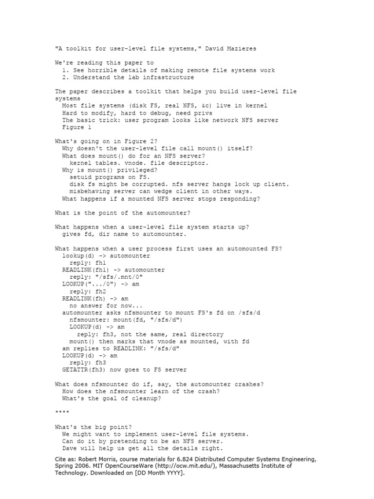Nfsloop | PDF | Computer File | File System