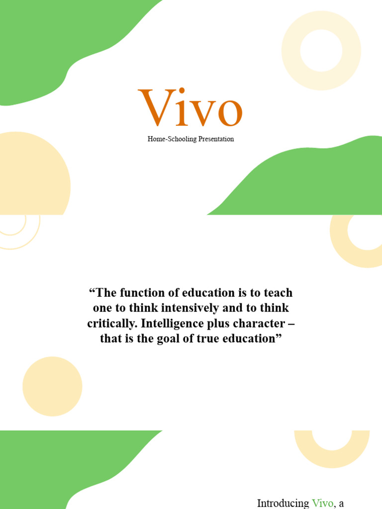 VIVO PowerPoint | PDF