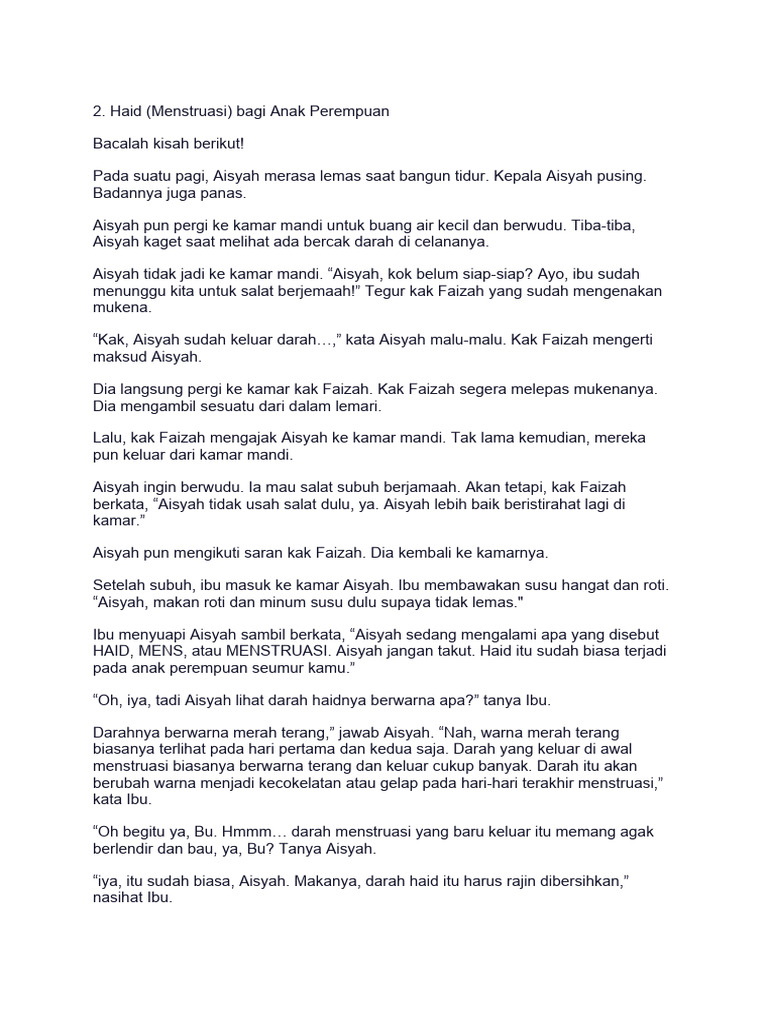 Tanda Tanda Akil Balig | PDF