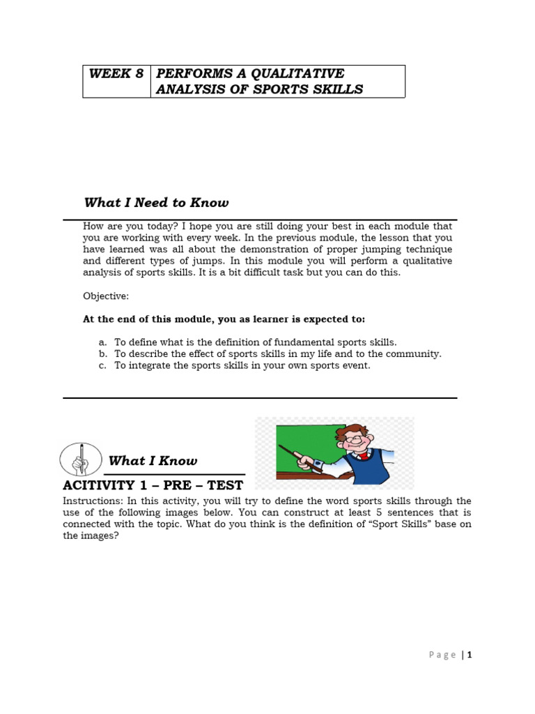 Week 8 Module Grade 9 | PDF | Thought | Learning