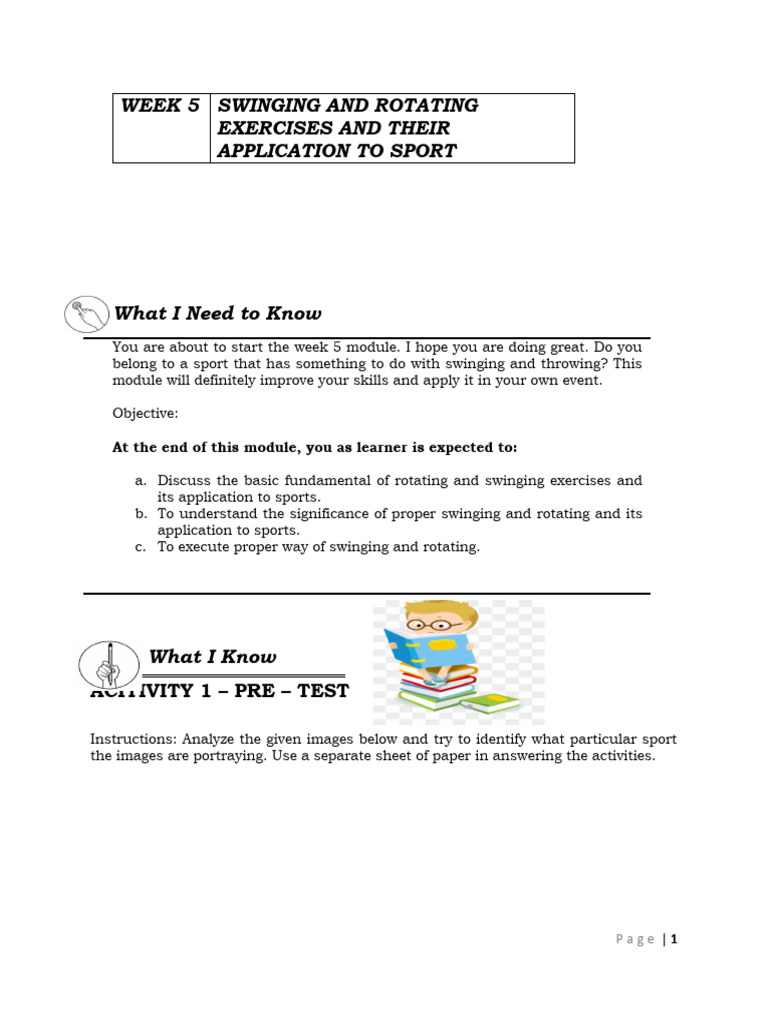 Week 5 Module Grade 9 | PDF