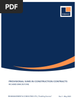 Understanding Prime Cost and Provisional Sums | PDF | Computers