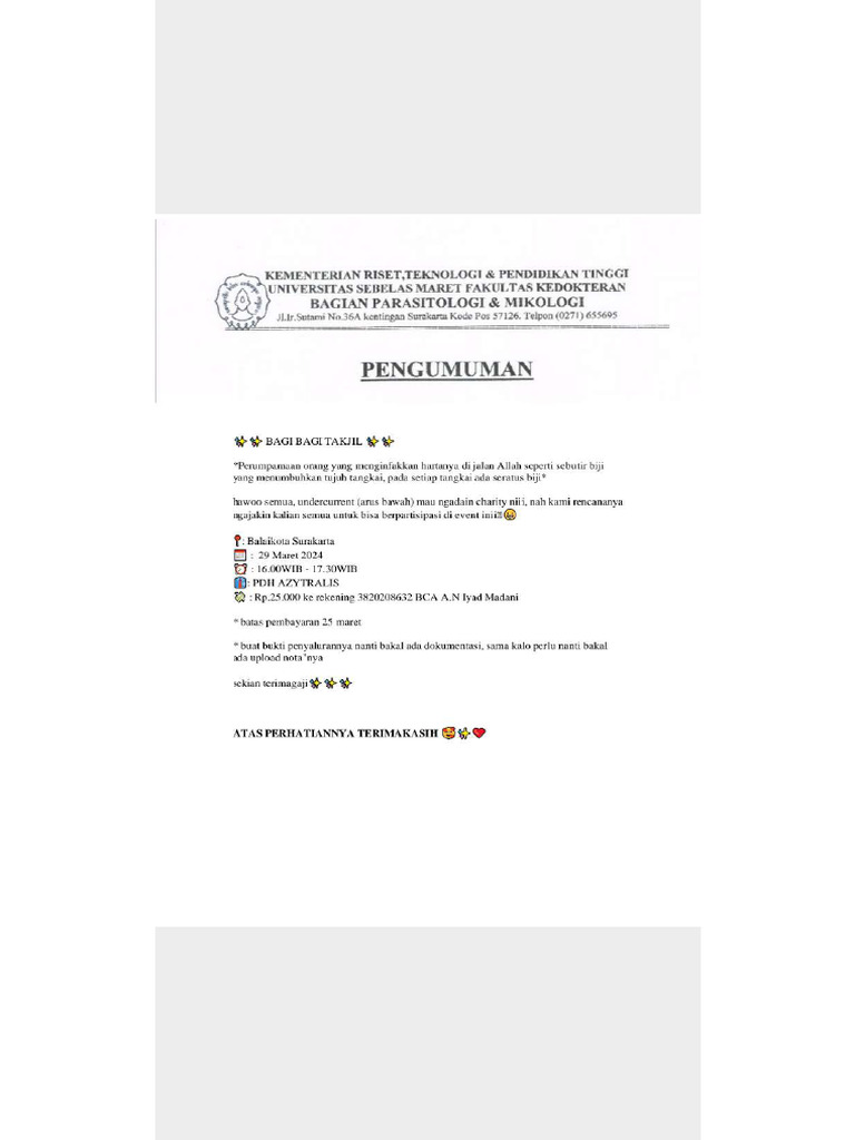 Revisi Nilai Responsi Patologi Klinik 4.1 2024 | PDF