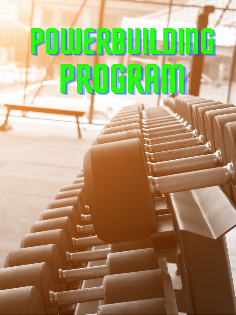 Patrik Ivan - Powerbuilding 2 | PDF | Physical Exercise | Weight Training