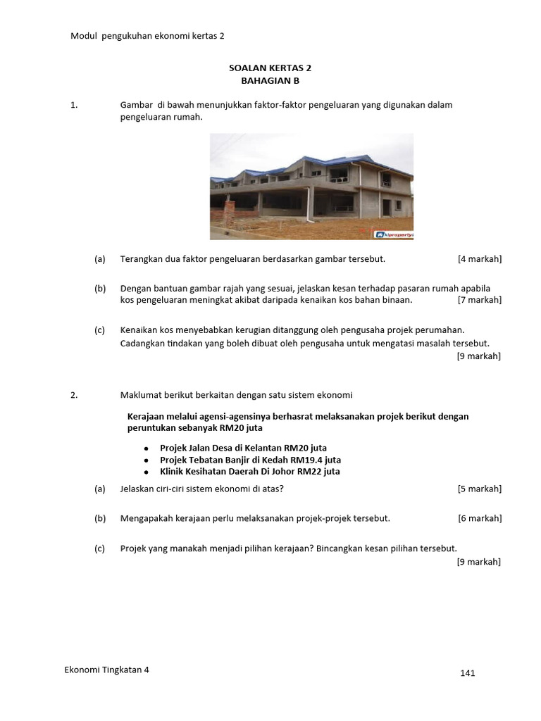 Soalan K2 Bahagian B | PDF
