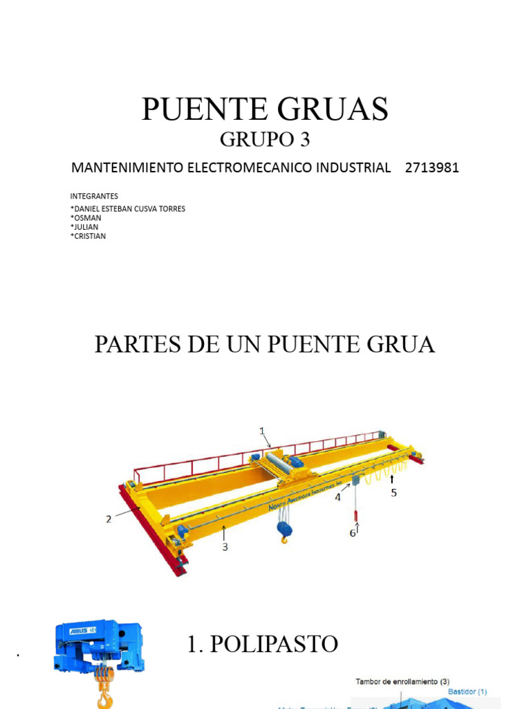 Puente Gruas | PDF | Tecnología