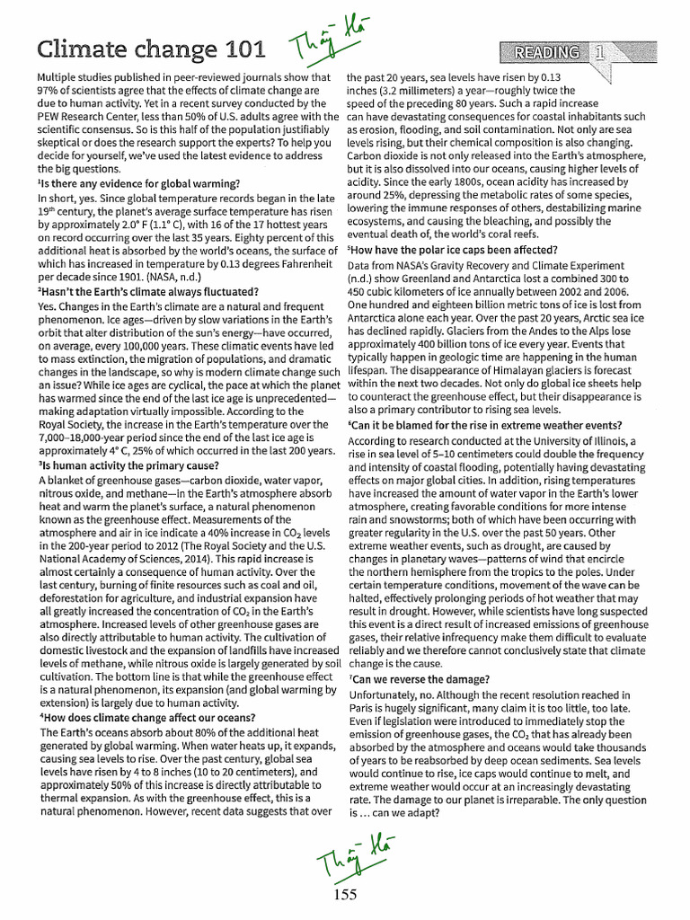 Climate Change 101 | PDF