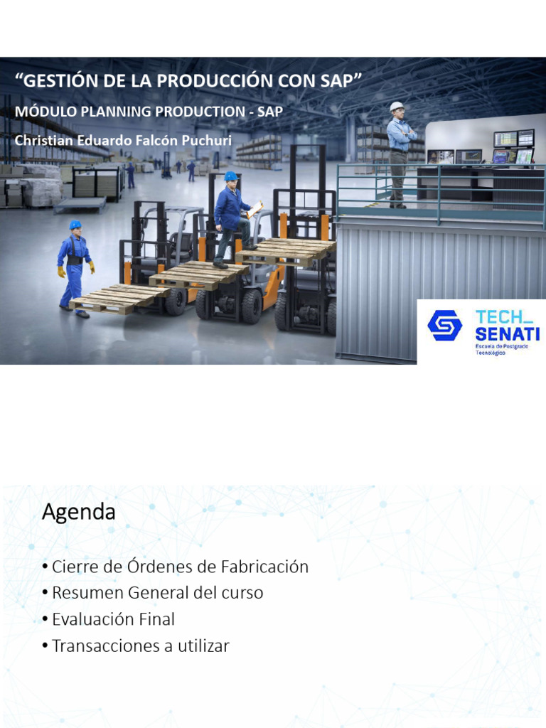 Sesión 10 - Sap PP | PDF