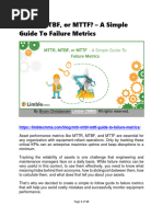 Free MTBF MTTR Calculator Template Excel Download | PDF