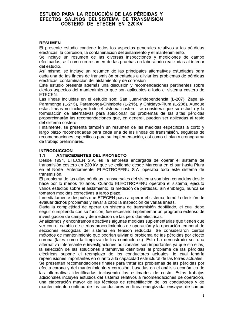 Daycor - Paper-Alta Tensi - N (PERU) | PDF | Aislador (Electricidad) | Transmisión de energía ...