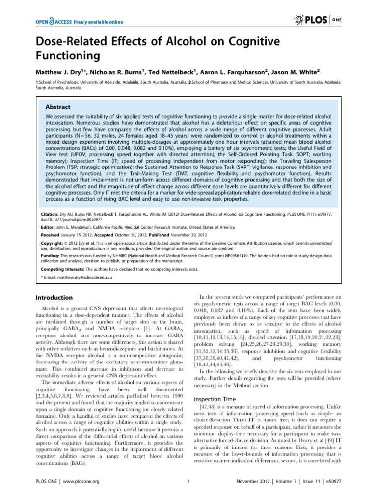 Lab Report Example | PDF | Behavioural Sciences | Cognitive Science