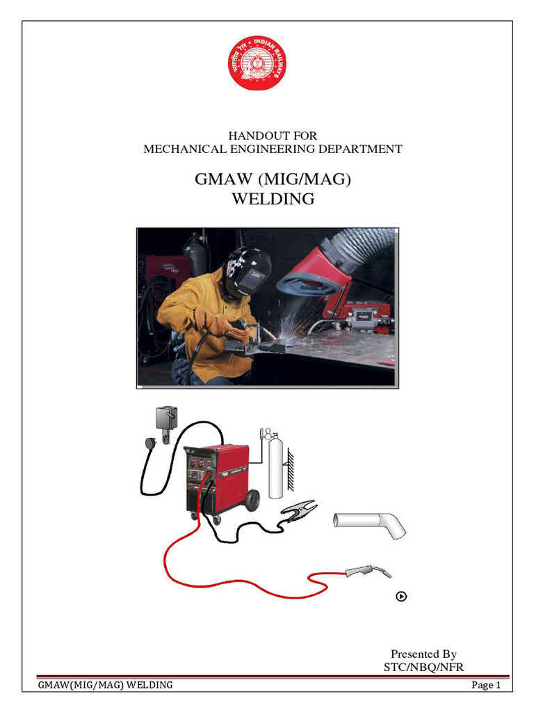 (Gmaw) Gas Metal Arc Welding (Mig - Mag) | PDF | Welding | Construction